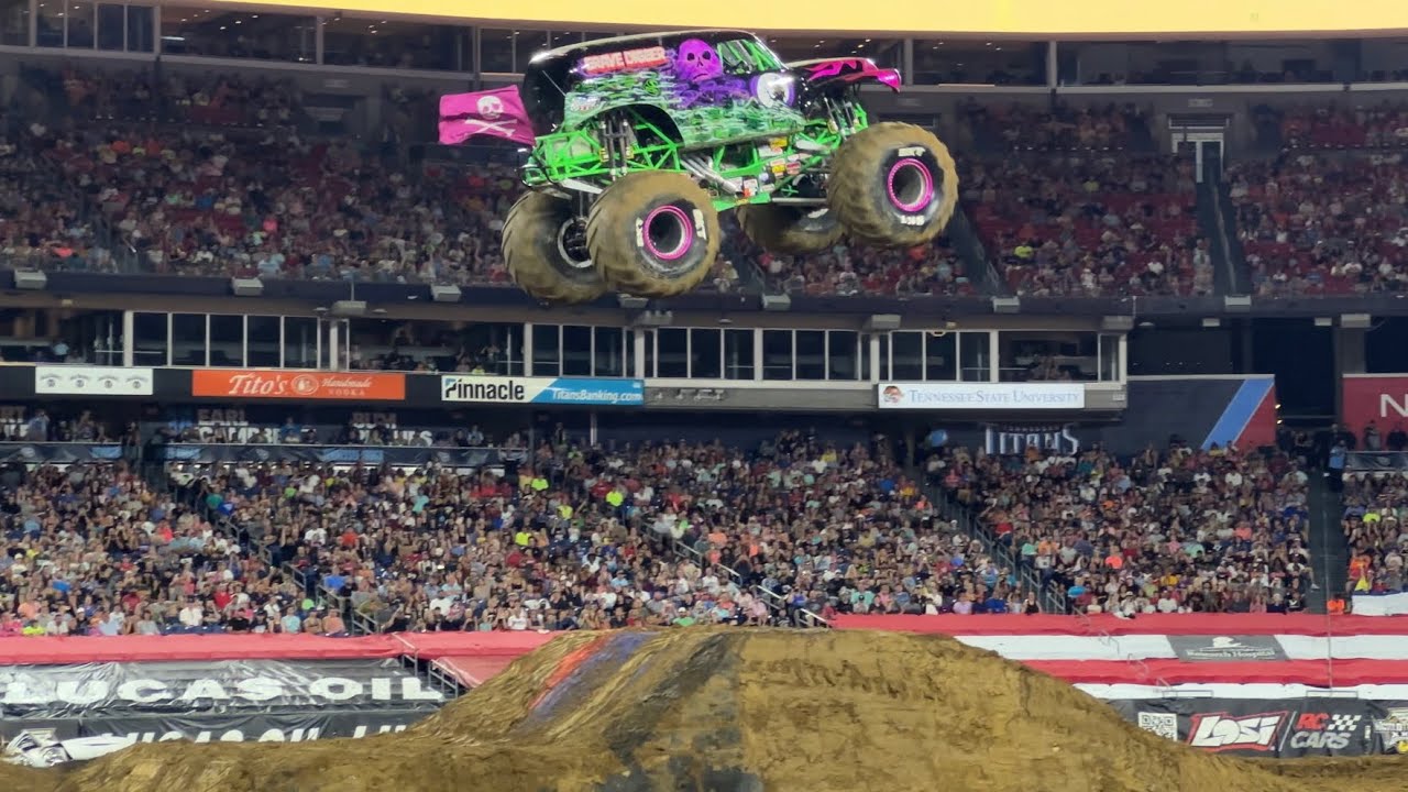 Monster Jam World Finals XXII Grave Digger PINK (Krysten Anderson ... Monster Jam World Finals XXII Grave Digger PINK (Krysten Anderson ...