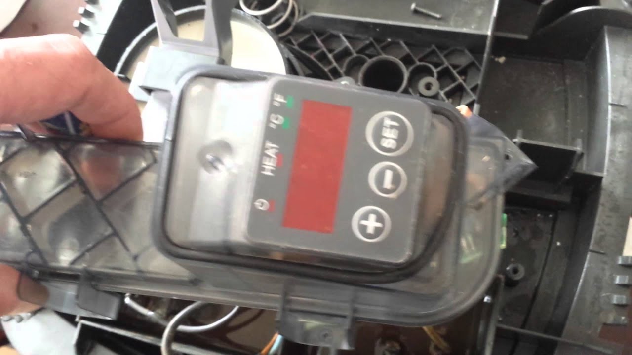 Eheim 2180 repair, broken, stopped - YouTube