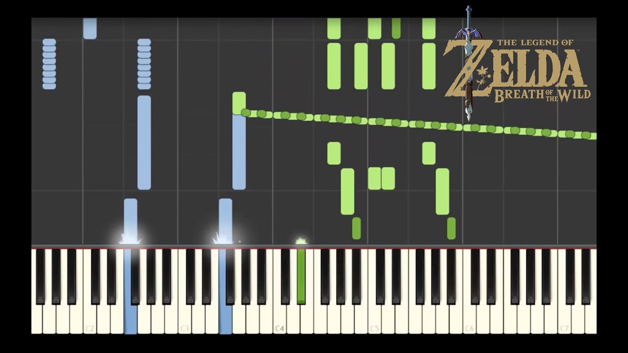 LoZ BotW - "E3 2016 Trailer" [Piano Tutorial] - YouTube