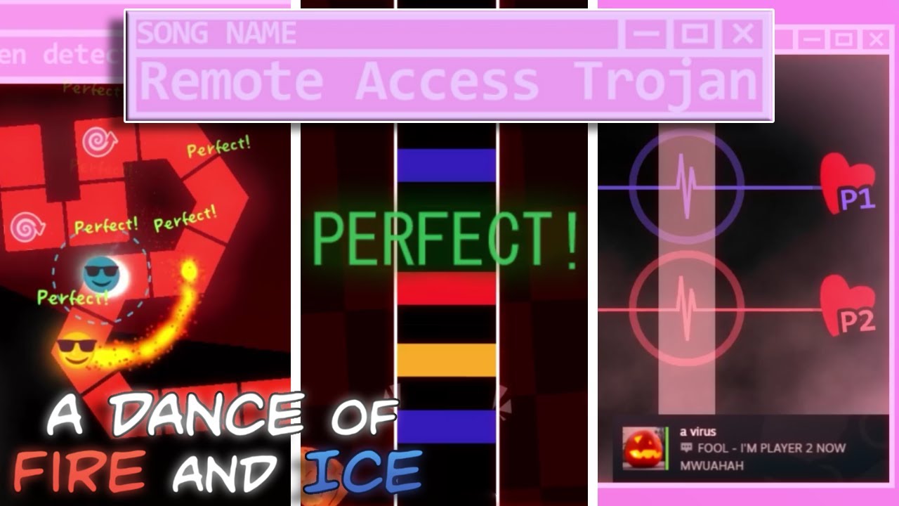 *NEW* 3 RHYTHM GAMES IN ADOFAI?? | trippy & 0mni - Remote Access Trojan ...