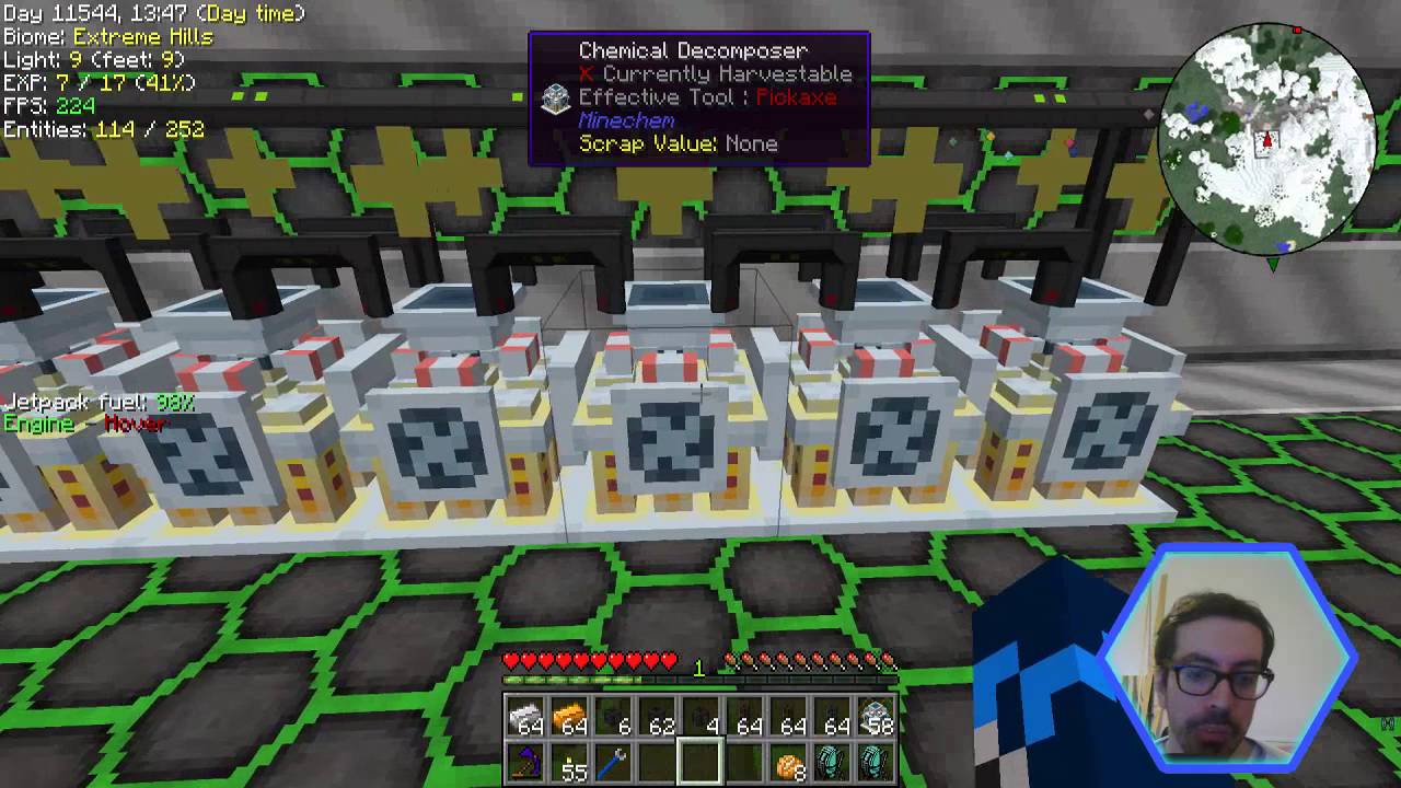 MINECRAFT ITA TECNELOGIA 5#129 problemi con la minechem! - YouTube