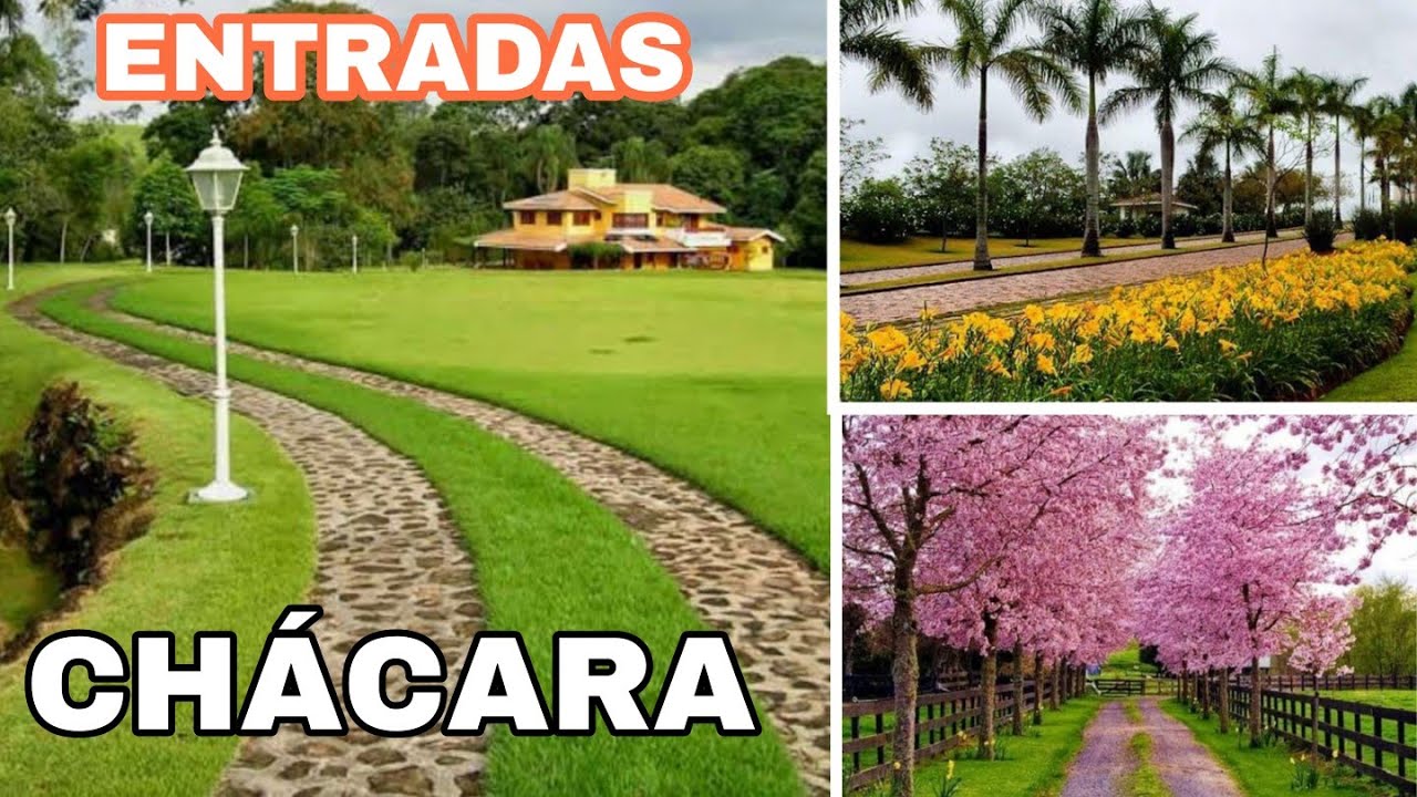 💡IDEIAS PARA UMA LINDA ENTRADA DE CHÁCARA e SÍTIO | Caminhos de ...