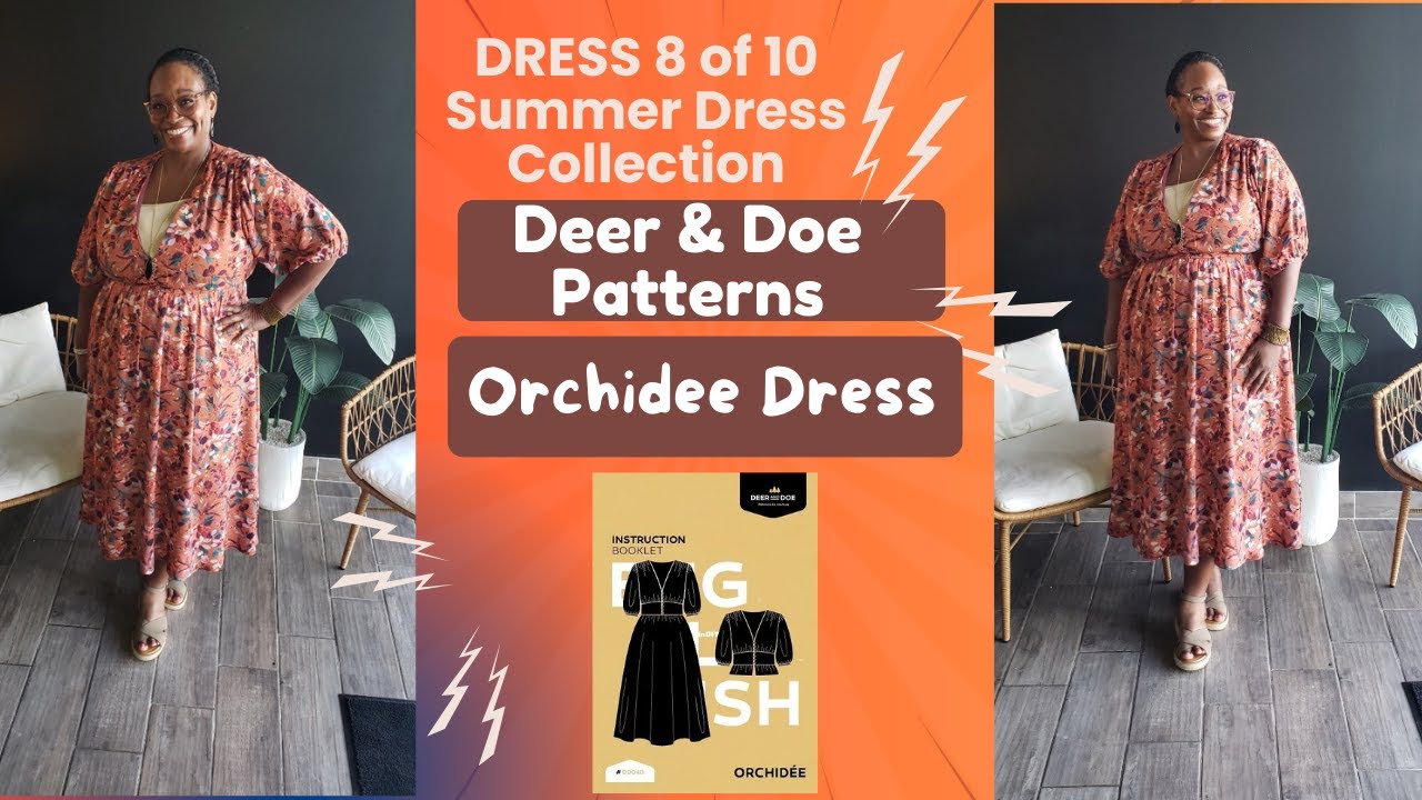 [815]Dress 8 of 10|Deer & Doe Pattern Orchidee Dress|10pc Summer Dress ...