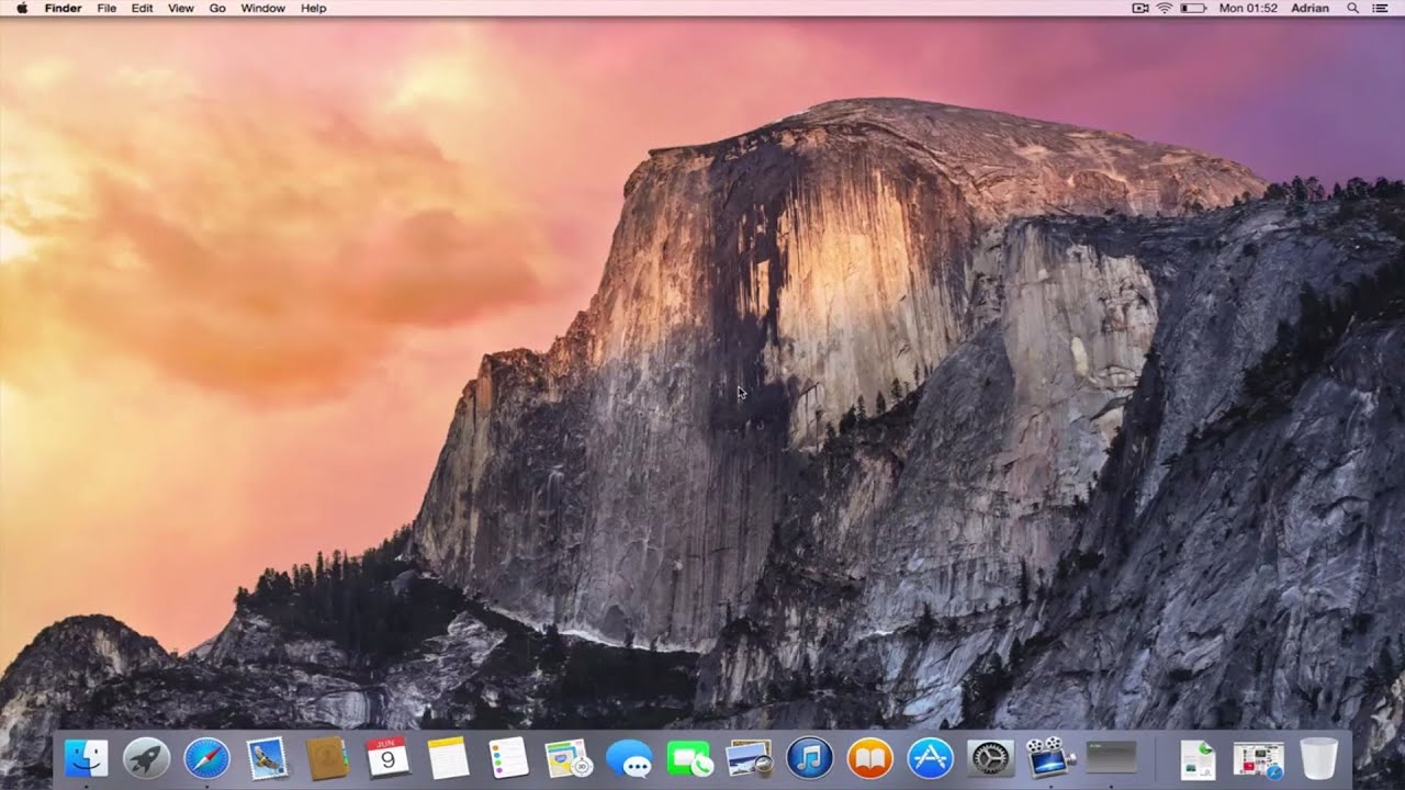 Max OS X 10.10 Yosemite - First Look - YouTube