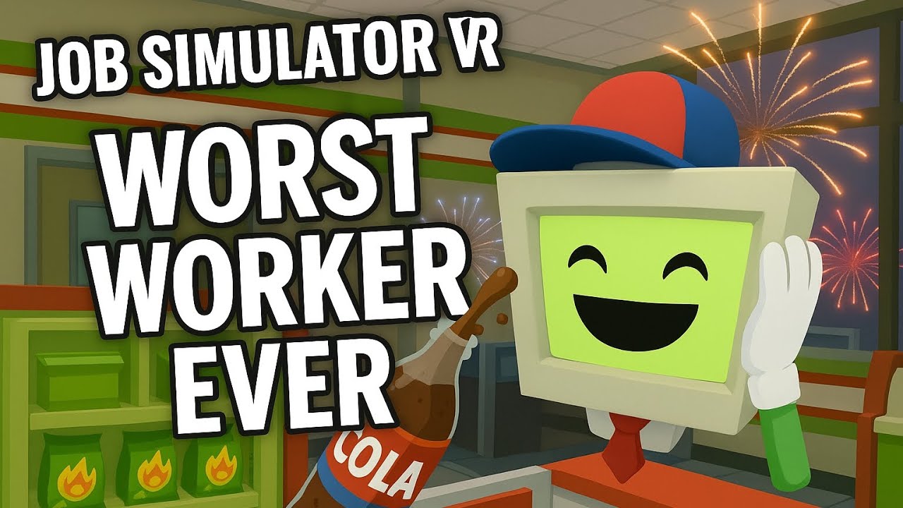 Job Simulator vr worst worker ever #jobsimulator #vr #funny - YouTube