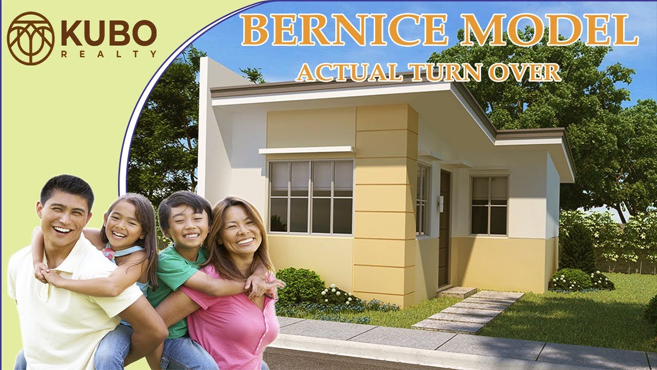 Bernice Model House of Futura Homes by FilInvest Actual Turnover Video ...