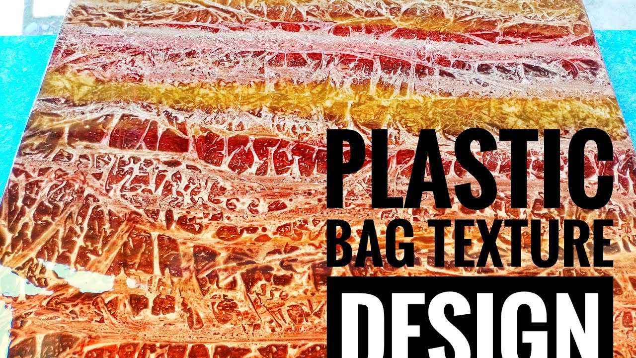 Plastic bag texture design - YouTube