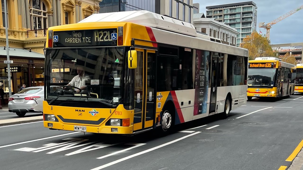 Torrens Transit MAN NL232 CNG #1783 (ZF Kickdown) - YouTube