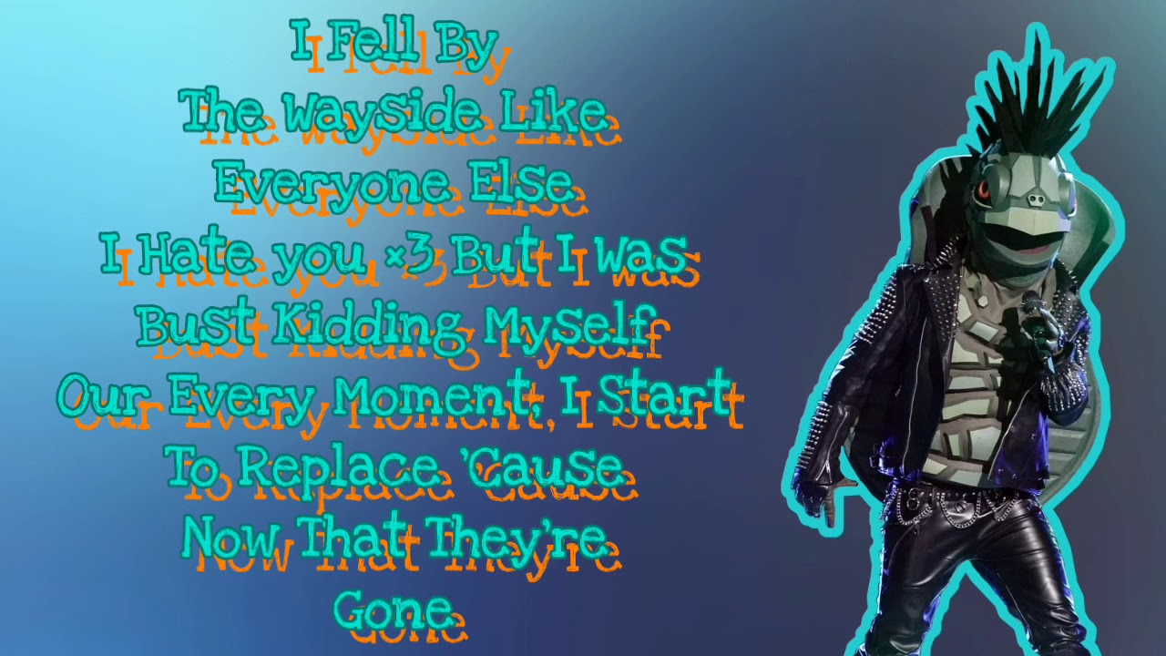 Turtle Performs "Before You Go" By Lewis Capaldi (Lyrics) | The Masked ...