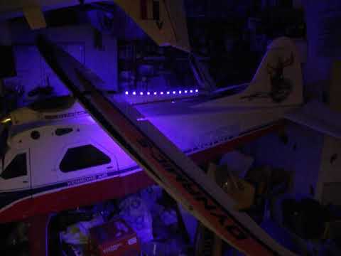 Dynamic-S glider and led lights - YouTube