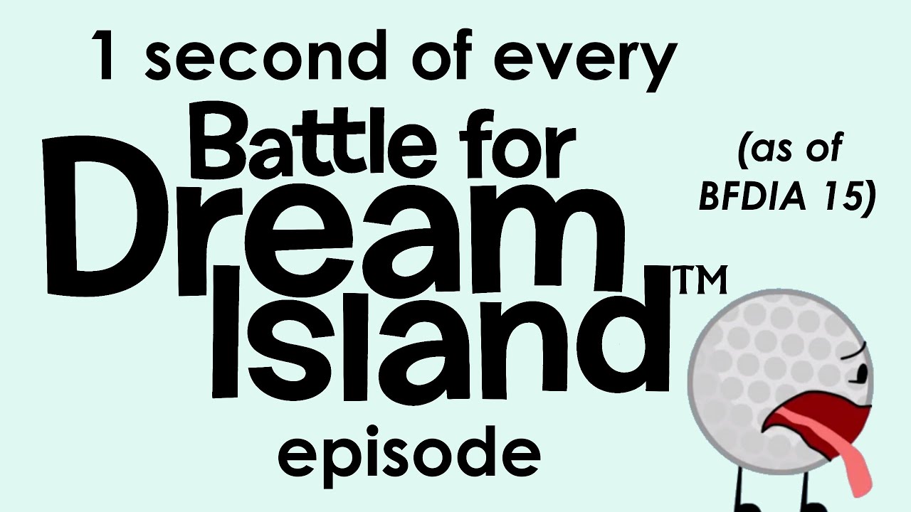 1 Second of Every BFDI Episode (As of BFDIA 15) - YouTube