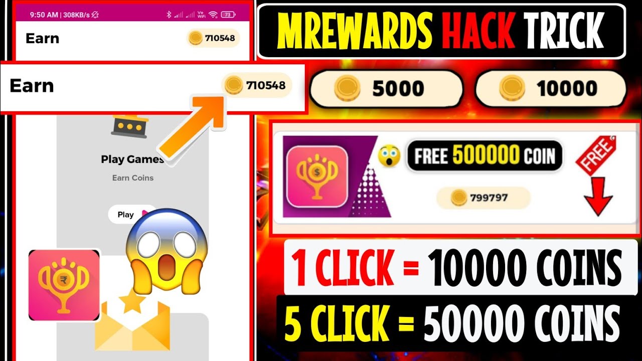 m rewards app new coin trick 2023 | m rewards app hack trick | m ...