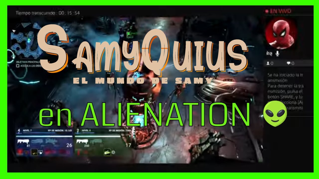 Alineation en directo Samyquius 3 - YouTube