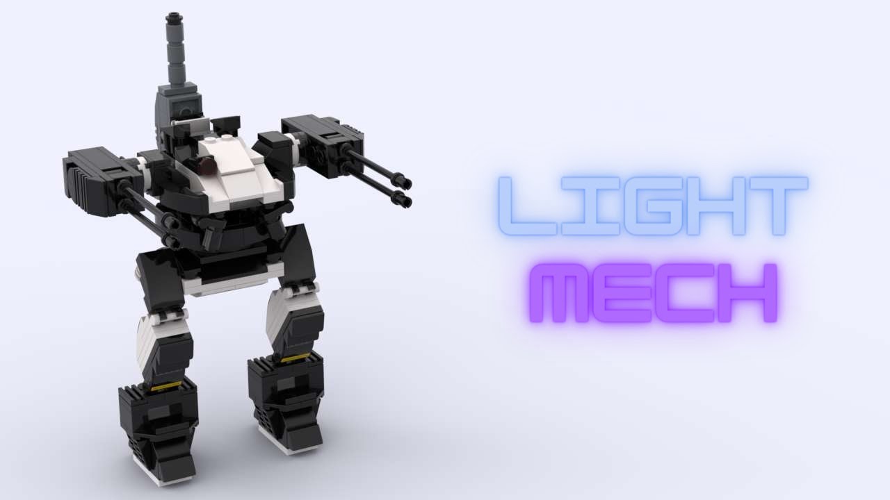 How to make Light Mech out of LEGO | LEGOsaur - YouTube