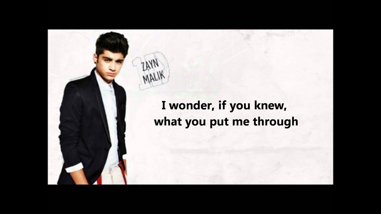 I Want - One Direction [Lyrics] - YouTube