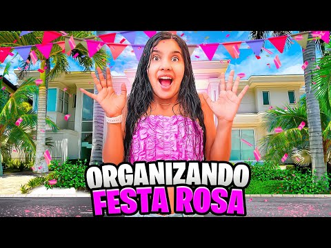 FESTA ROSA SÓ PARA MENINAS - TUDO QUE EU COMPREI 🎀