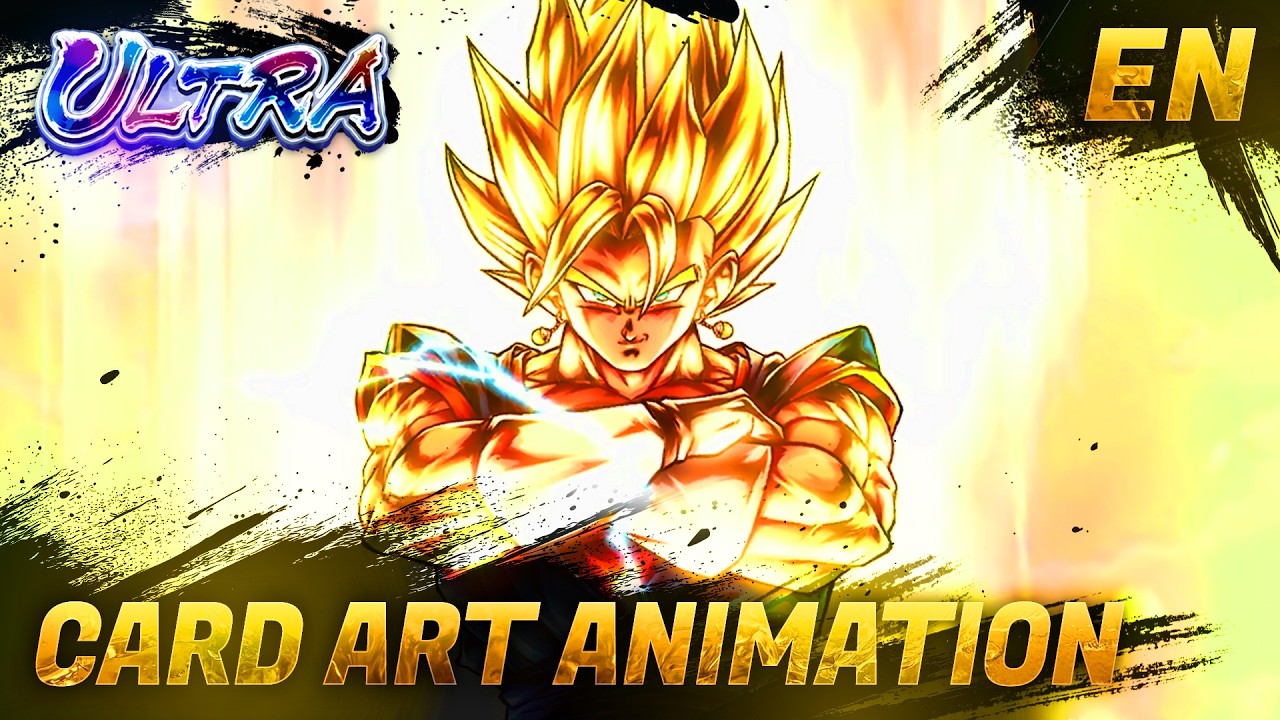 Super Vegito (DBL49-01U) - Card Art Animation (4K 60fps) (EN) - YouTube