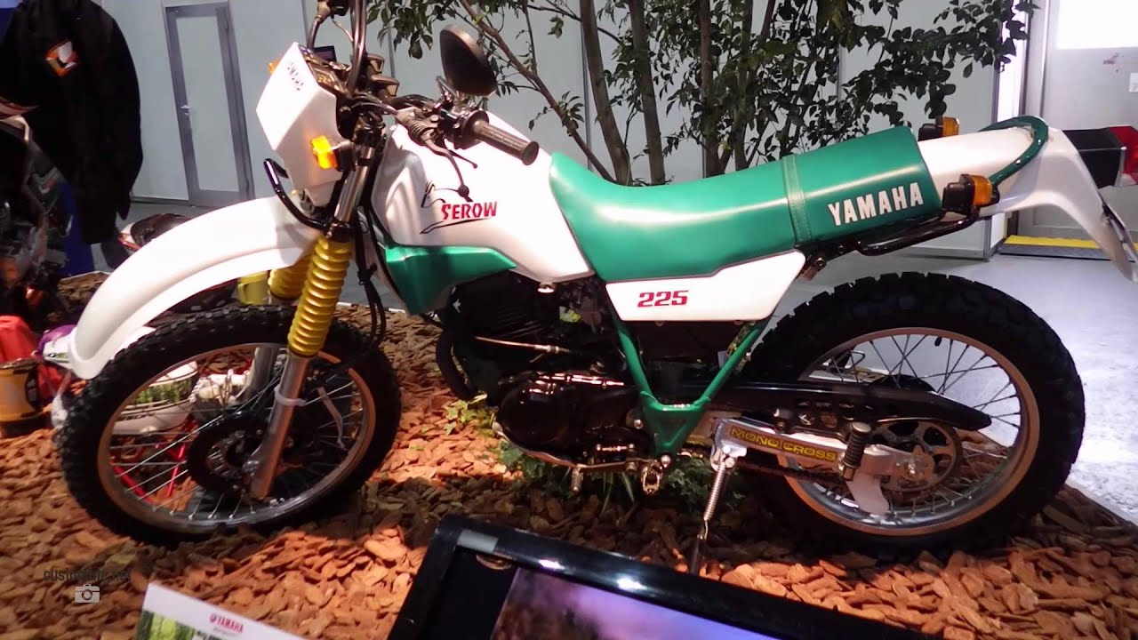 Yamaha 1st SEROW 225 - Motorcycle Show 2015 - YouTube