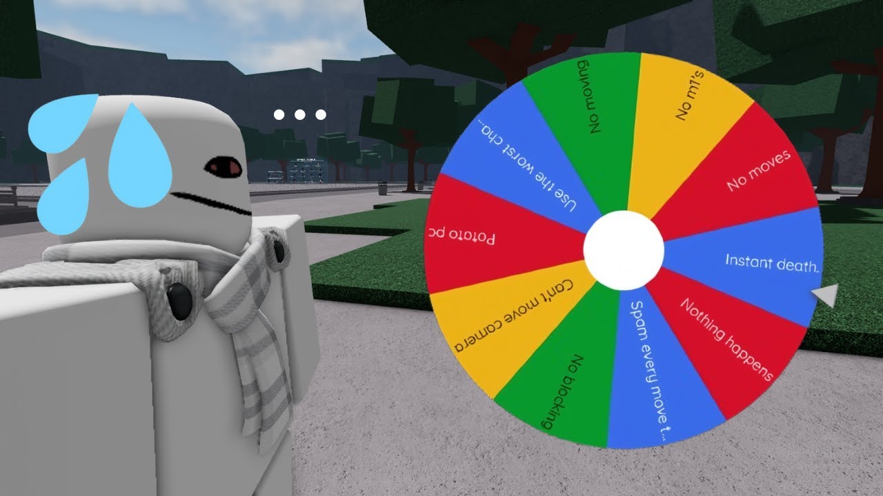 Tsb duels but I have to spin the wheel.... - YouTube