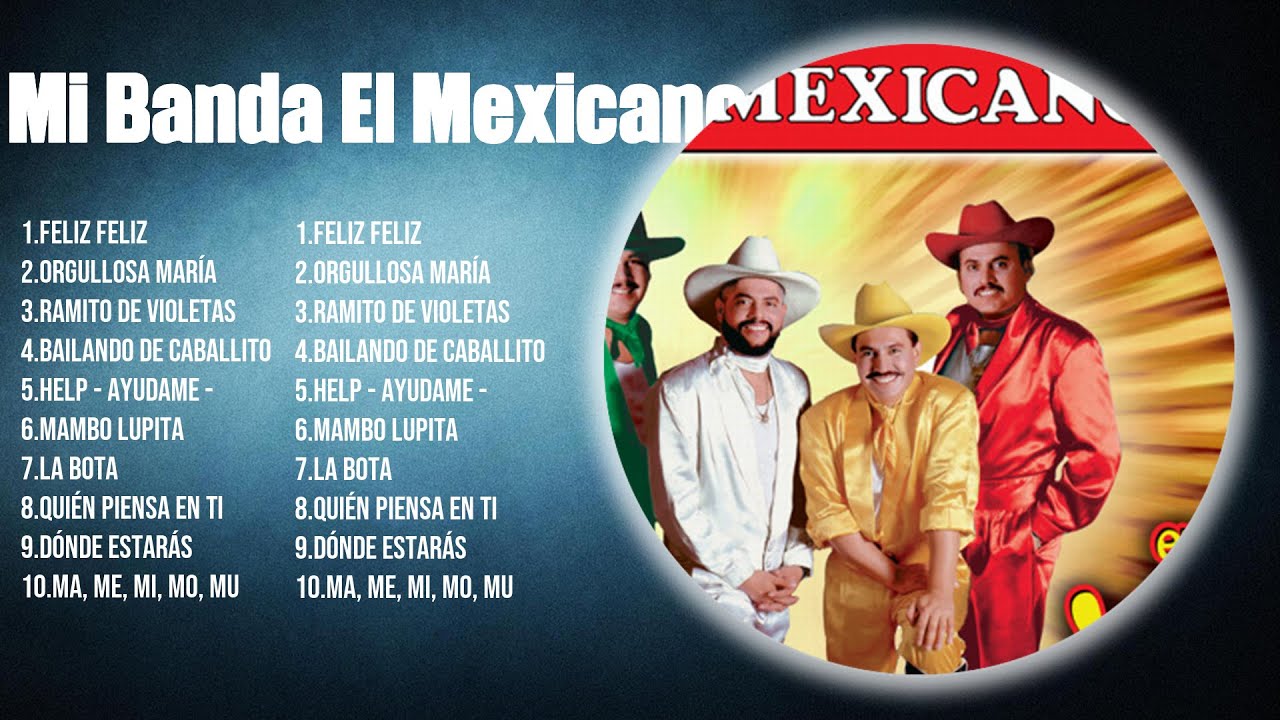 Las 10 mejores canciones de Mi Banda El Mexicano 2024 - YouTube