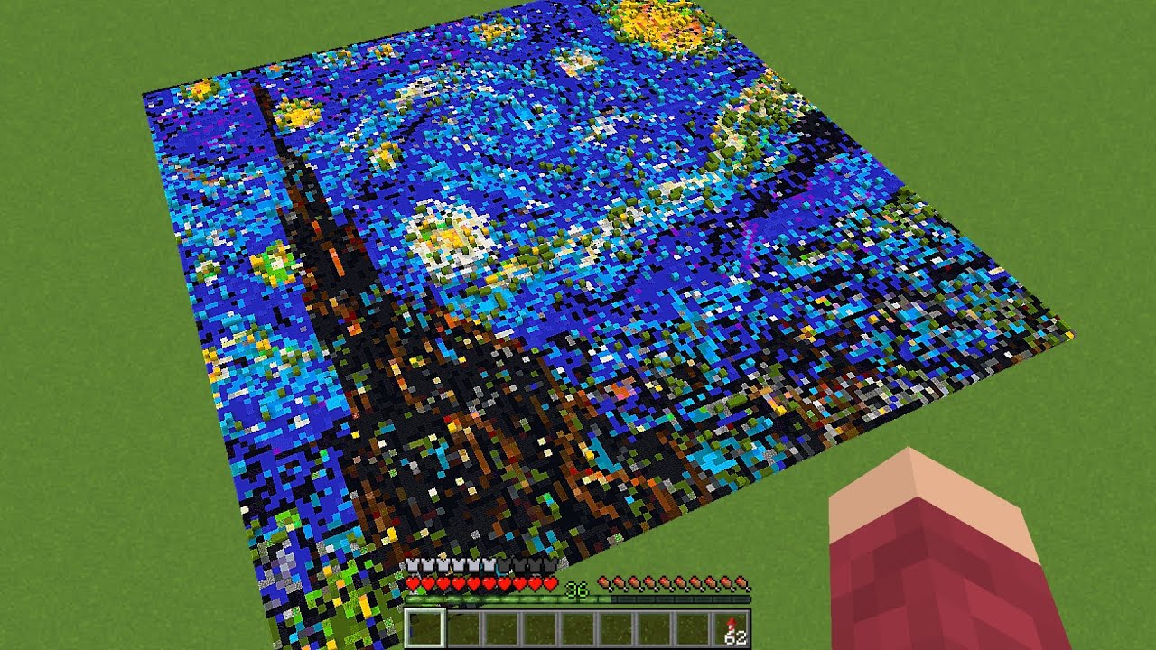 I Built a Starry Night in Minecraft Superflat! (#32) - YouTube
