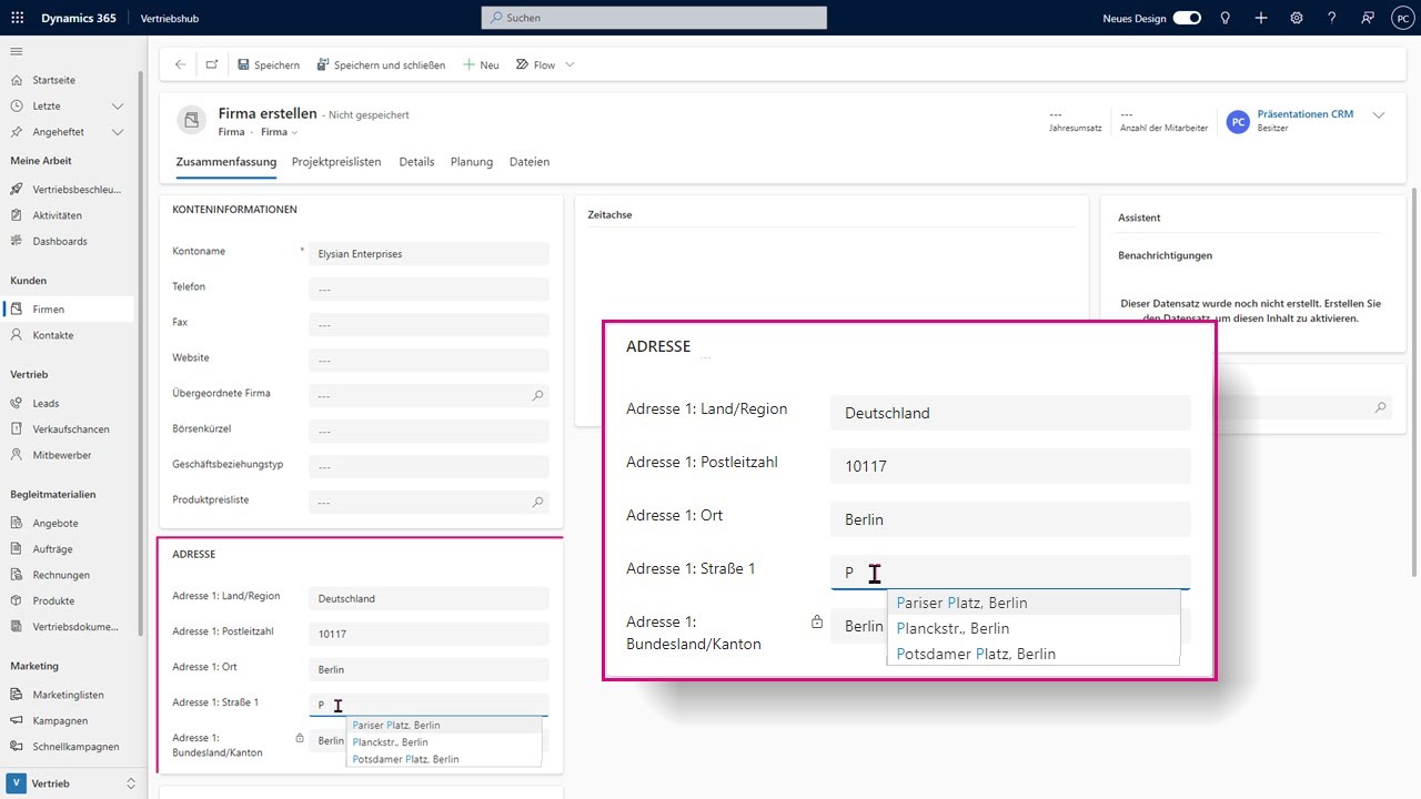 q.address AdressCheck in Dynamics 365 CRM - YouTube