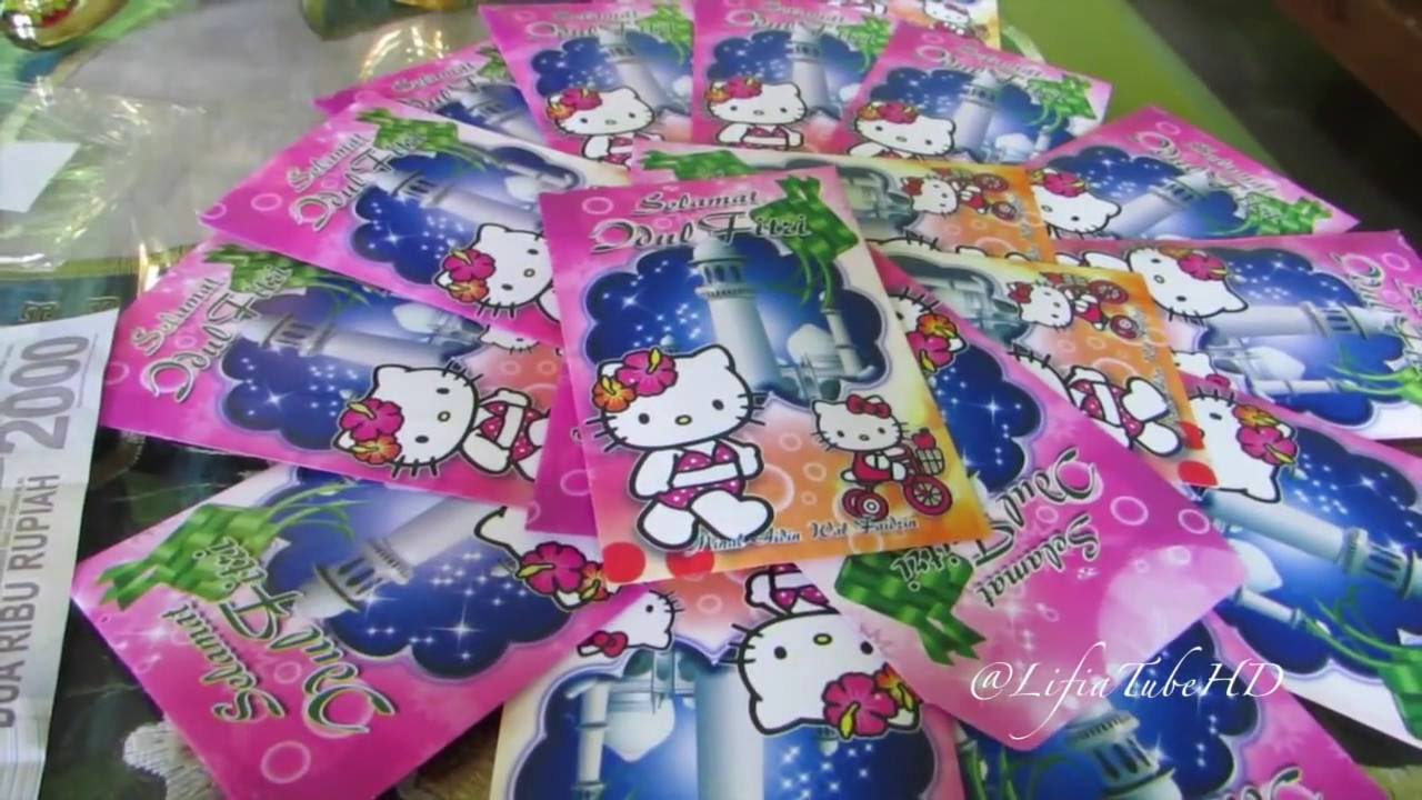 Angpao Mainan Anak Anak Hello Kitty Angpao Hari Raya Lebaran Idul Fitri ...