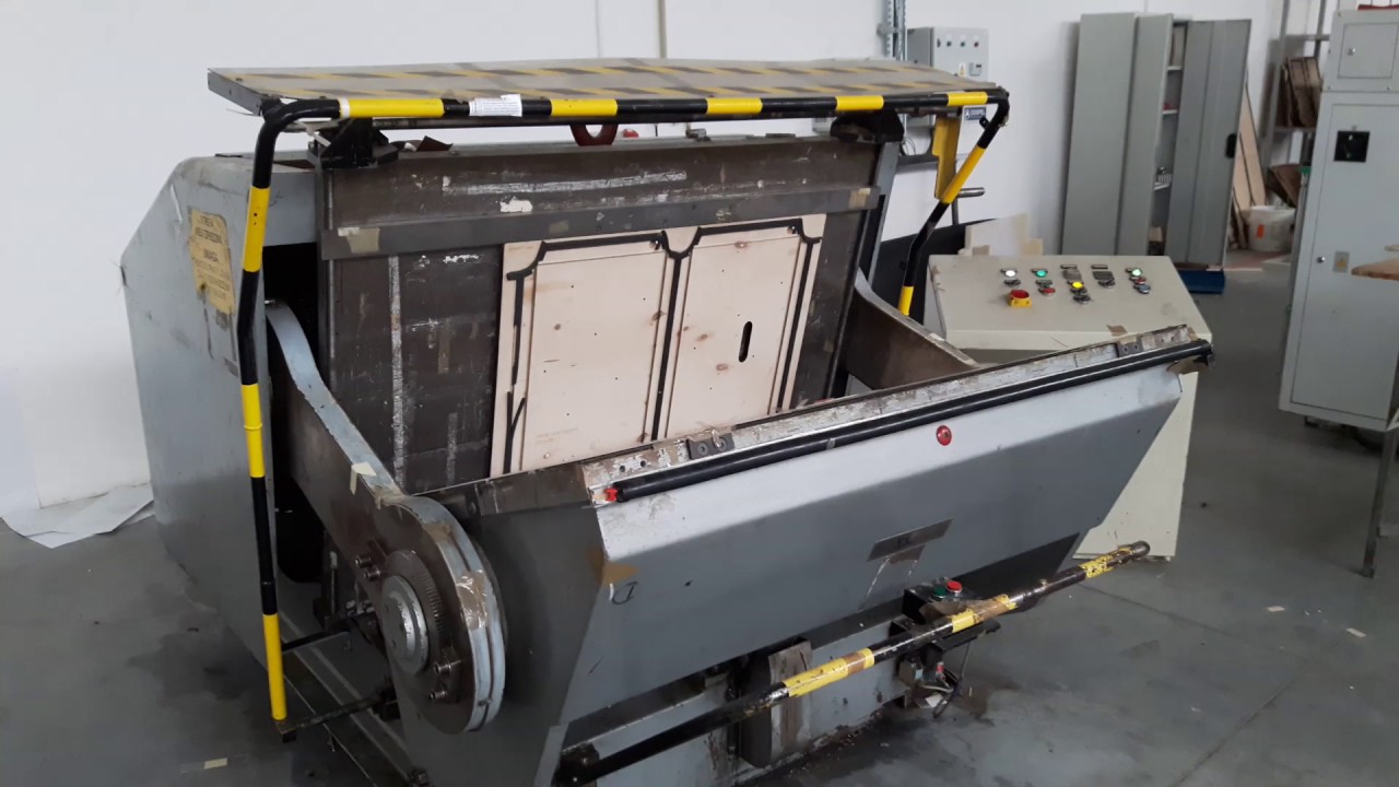 Die cutting machine Midas - YouTube