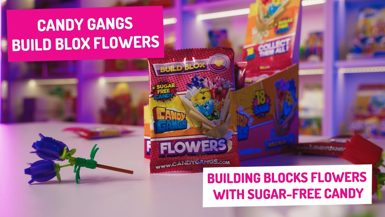 Candy Gangs Build Blox Flowers – colorful flower blocks with sugar-free ...