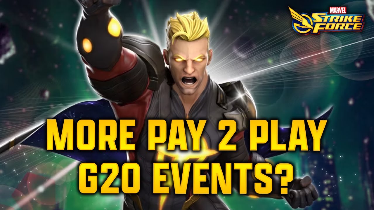 QUASAR KIT - CONTROVERSAL g20 EVENTS - MARVEL Strike Force - MSF - YouTube