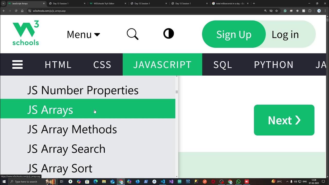 Day 13 JavaScript Session 2 - YouTube