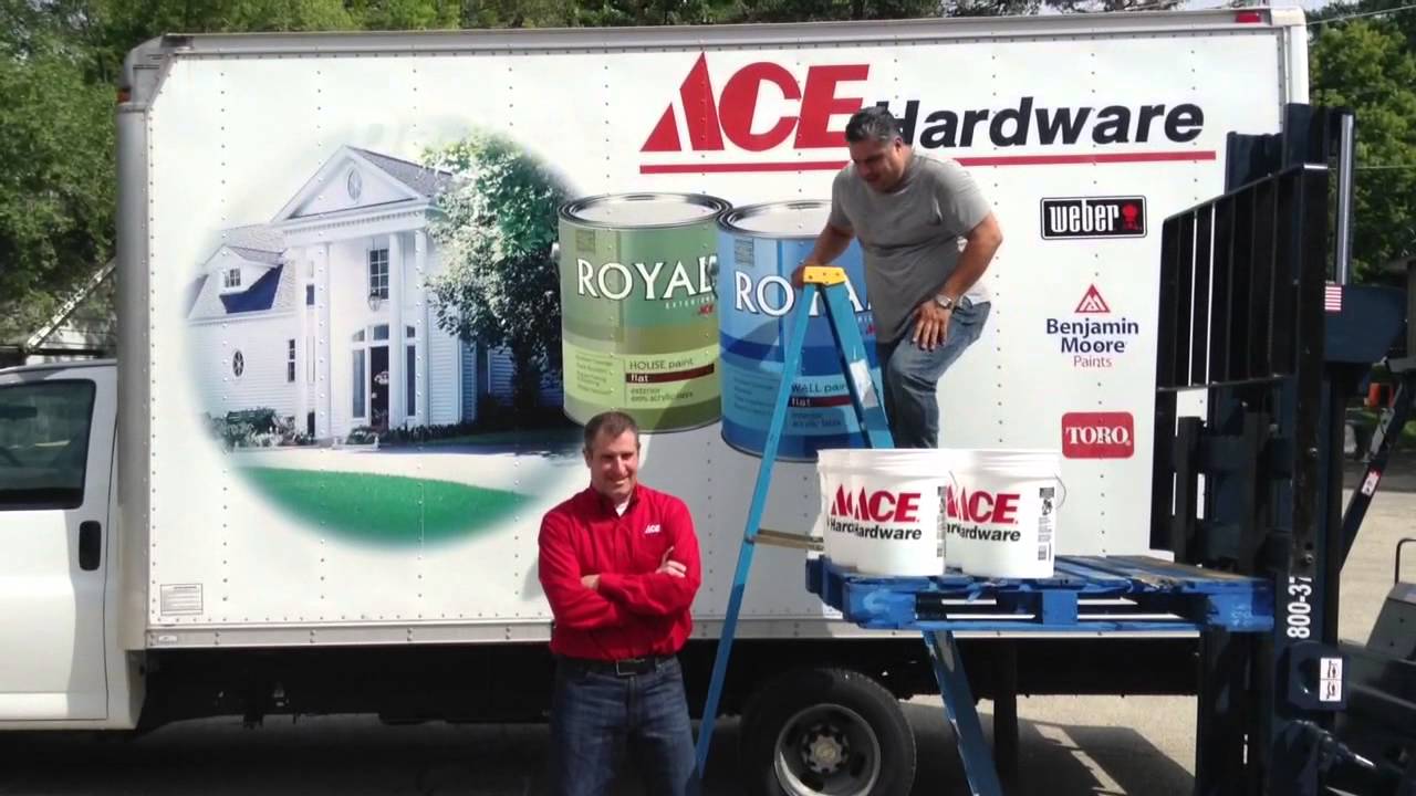 Gordon's Ace Hardware Ice Bucket Challenge - YouTube