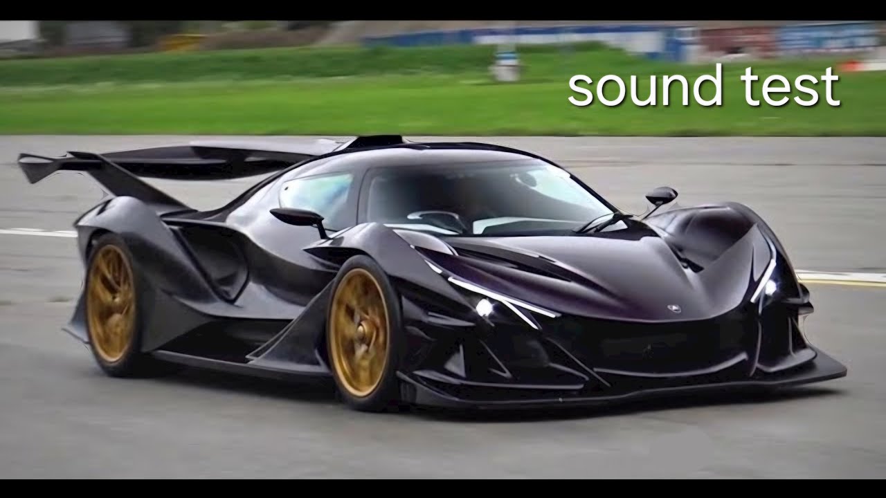 Apollo IE sound test MAX SPEED? 0-100? - YouTube