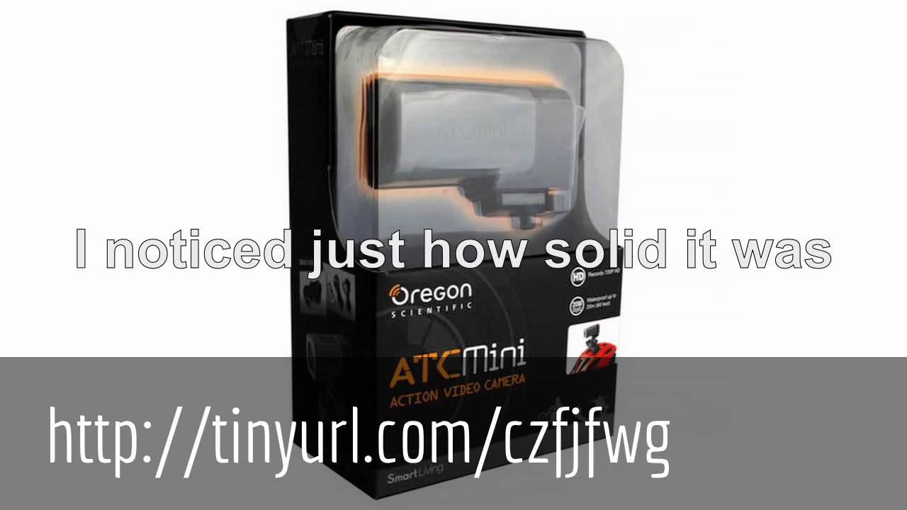 Oregon Scientific ACTMini Action Video Camera (ATCMini-S) - YouTube