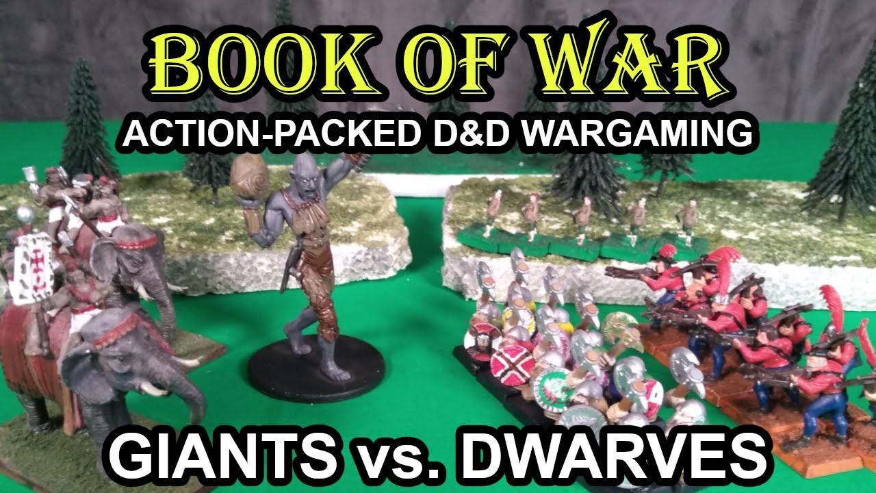 Giants vs. Dwarves | D&D Wargaming | Book of War S04E11 - YouTube
