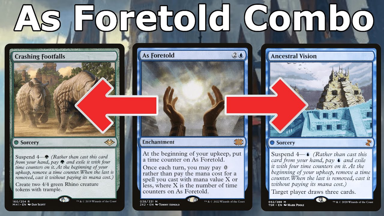 FOR FREEEEEE! As Foretold Cascade Combo (Legacy Rhino Cascade MTG ...