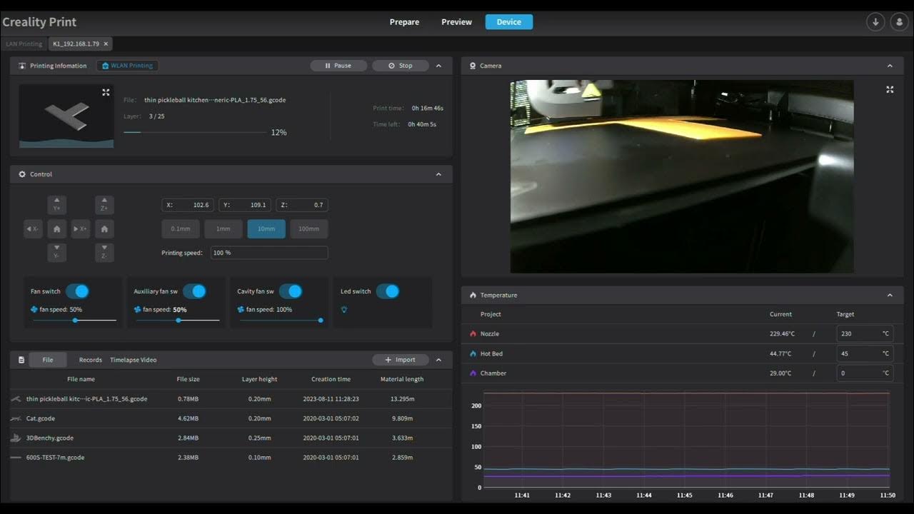 K-1 Error Code 2564 for Creality Customer Service - YouTube