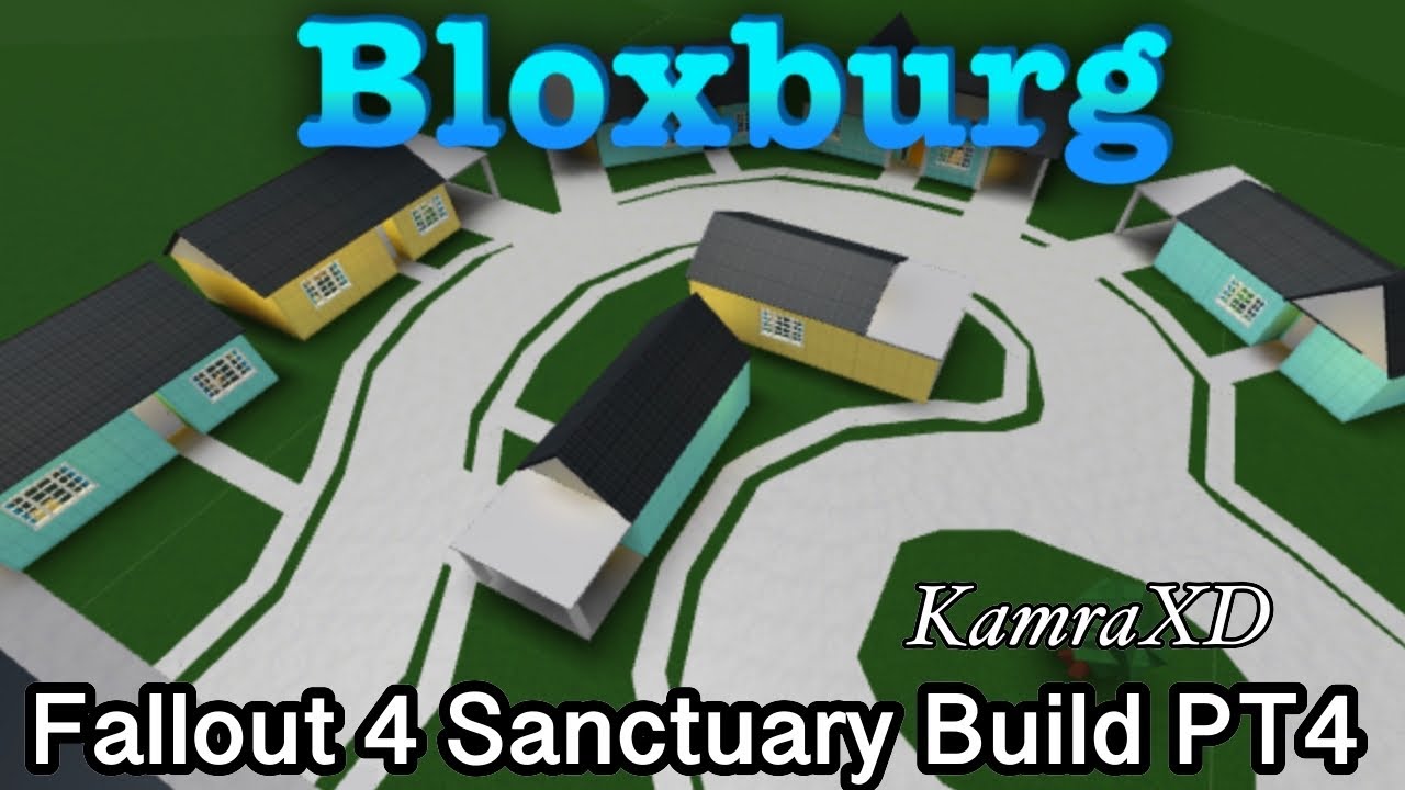 Bloxburg Sanctuary Build from Fallout 4 part 4 | Roblox - YouTube
