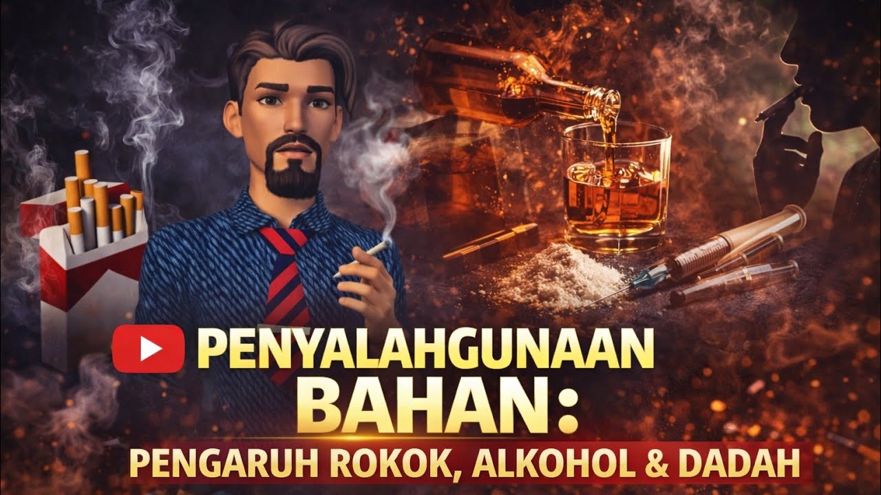 PENYALAHGUNAAN BAHAN : PENGARUH ROKOK, ALKOHOL DAN DADAH - YouTube