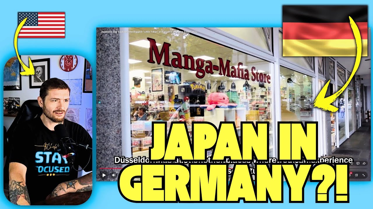 American Reacts to Germany's “Little Tokyo” Explored by Japanese Guy ...