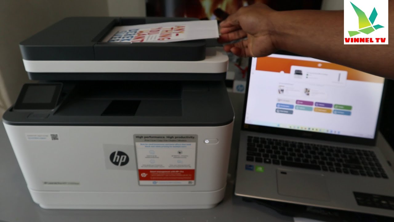 How to Scan Using ADF on HP Printer With a Computer & Print Double ...