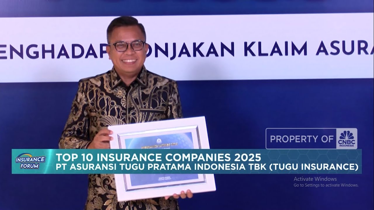 TUGU Insurance Dapat Penghargaan Top 10 Insurance Companies 2025 - YouTube