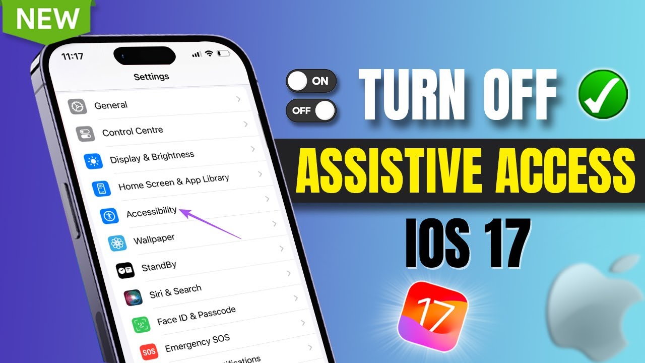 iOS 17 : How To Turn Off Assistive Access iOS 17 - YouTube
