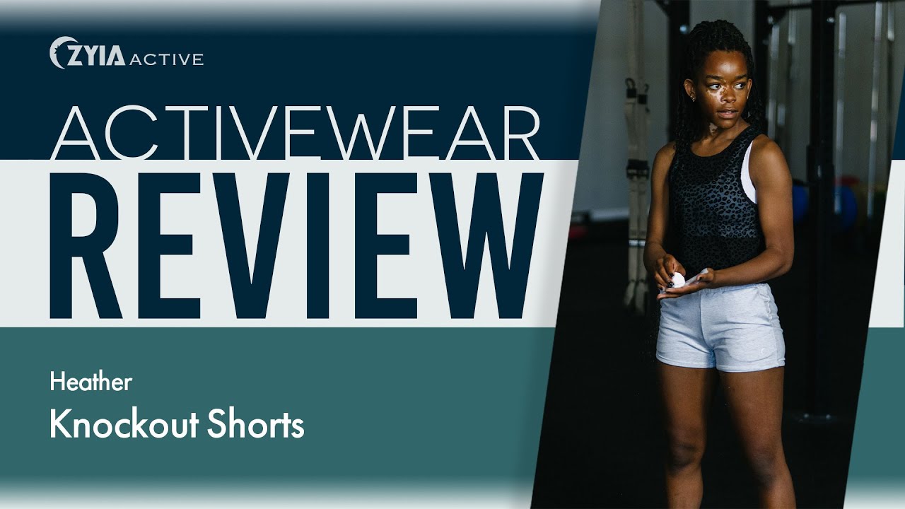 Activewear Review: Heather Knockout Shorts #1057 - YouTube