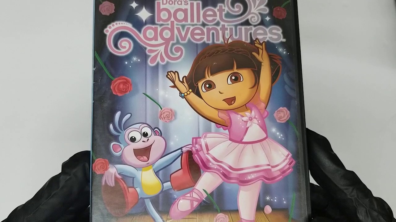 Dora The Explorer: Dora's Ballet Adventures DVD COVER CD Artwork HD ...