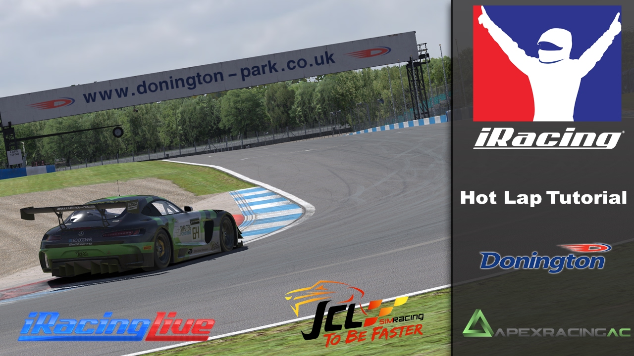 Apex Racing Academy - Basic Hot Lap Tutorial - Donington GP - Mercedes ...