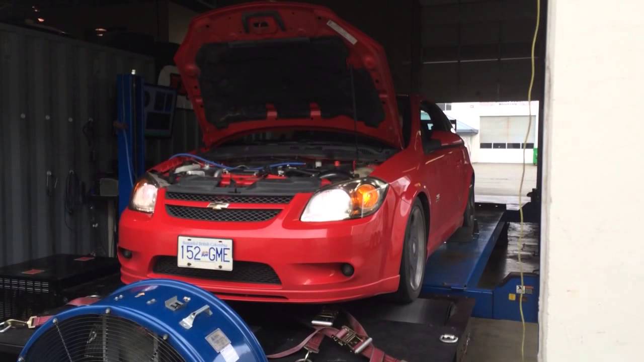 Cobalt ss/sc dyno - YouTube