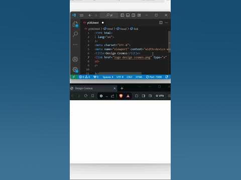 How To Add Browser Tab Icon In HTML!#favicon #htmltutorial - YouTube