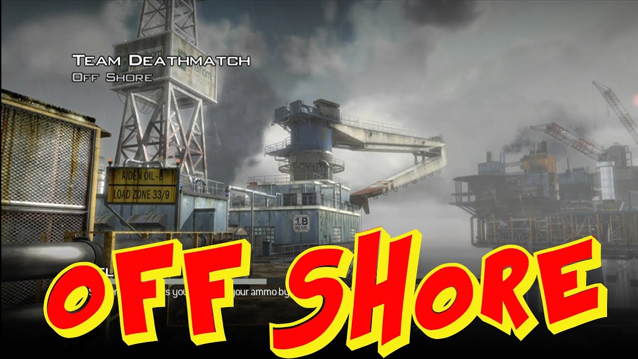 MW3 Map OFF SHORE - La découverte - YouTube