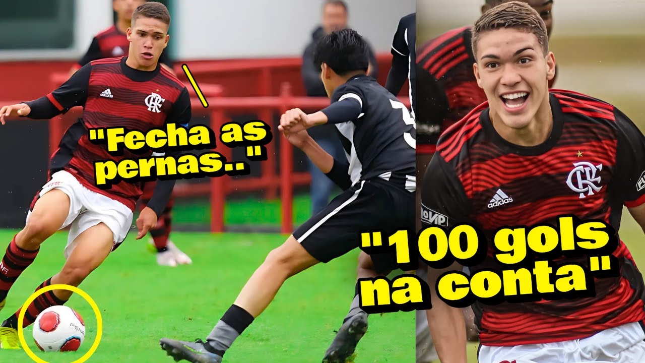 😱 DAVID VIANA É TUDO ISSO MESMO? MAIS DE 100 GOLS NA BASE DO FLAMENGO ...